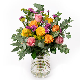 Colourful Roses - Teleflora international