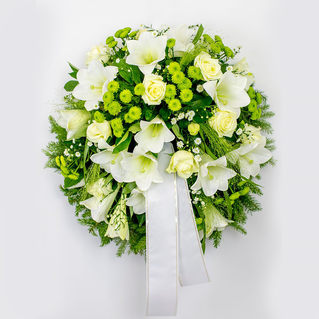 Now and forever - wreath - Teleflora international