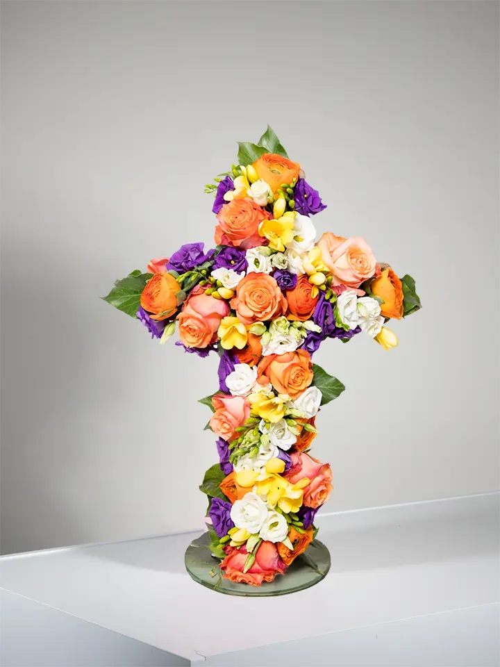 Funeral cross - Teleflora international