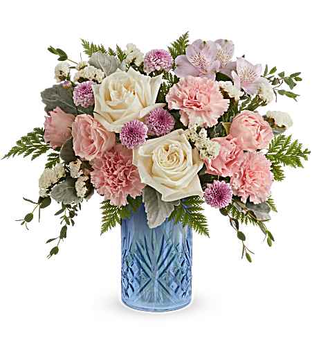 Teleflora's Blue Belle Bouquet - Teleflora international